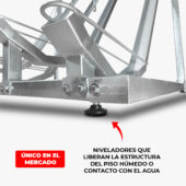 Rack Porta Bicicleta en Diagonal 100% desmontable - Imsaracks